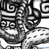 Eagle and Snake Mexican Pride Tattoo Design - Aztec Tattoo Ideas