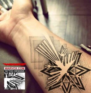 Condor Nazca Lines Tattoo Design - Aztec Tattoo Ideas